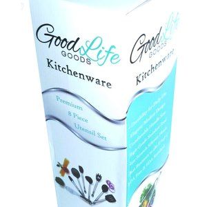 GoodLife Goods | Kitchen | Stainless Steel 8 Piece Kitchen Utensil Set ...